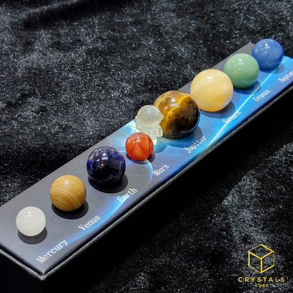 8 Planets Solar System Set – Crystal Tale