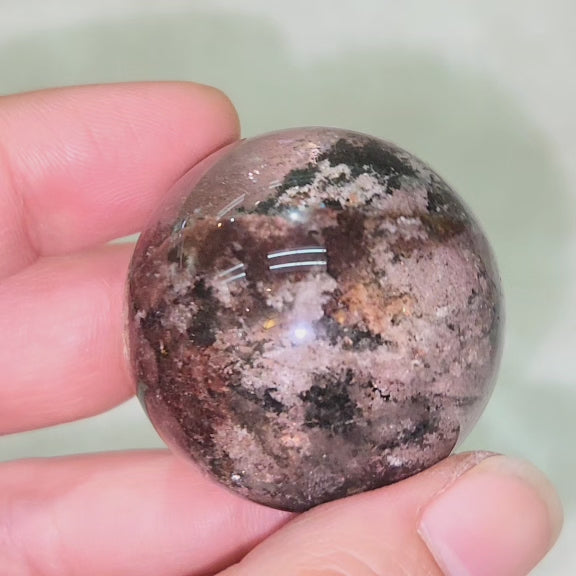 Phantom Quartz*** Sphere – Crystal Tale