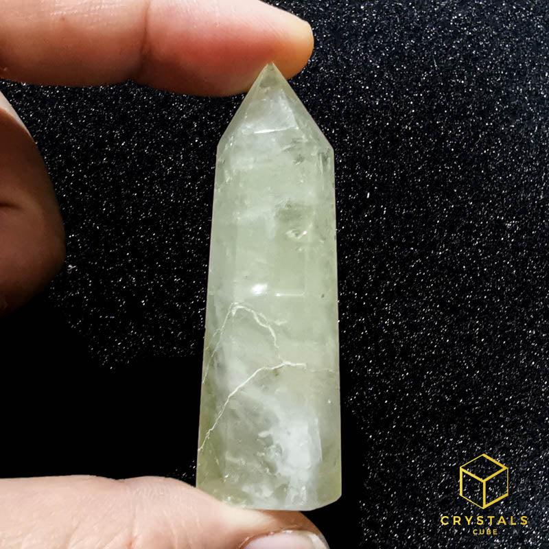 Lemon Quartz Point – Crystal Tale